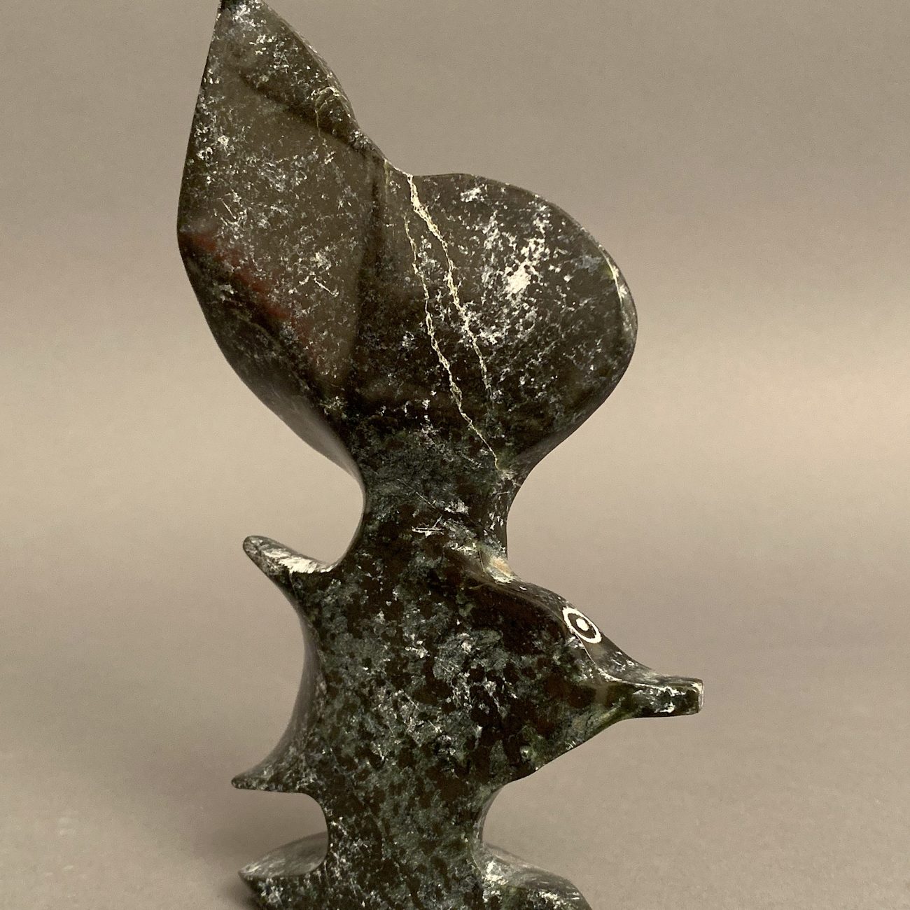 Bird _ Kaka Ashoona - Baffin Inuit Art