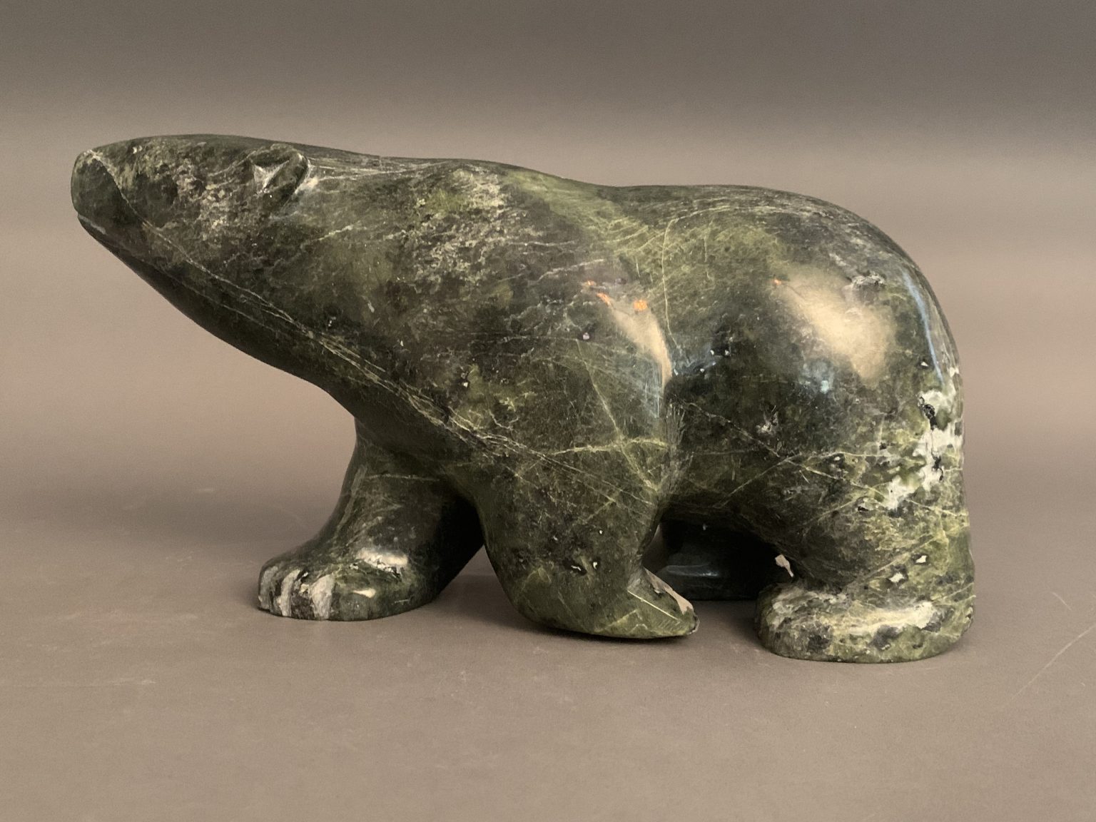 Walking Bear _ Ohito Ashoona - Baffin Inuit Art