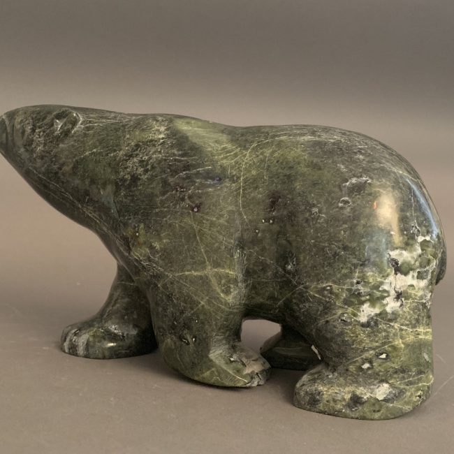 Walking Bear _ Ohito Ashoona - Baffin Inuit Art