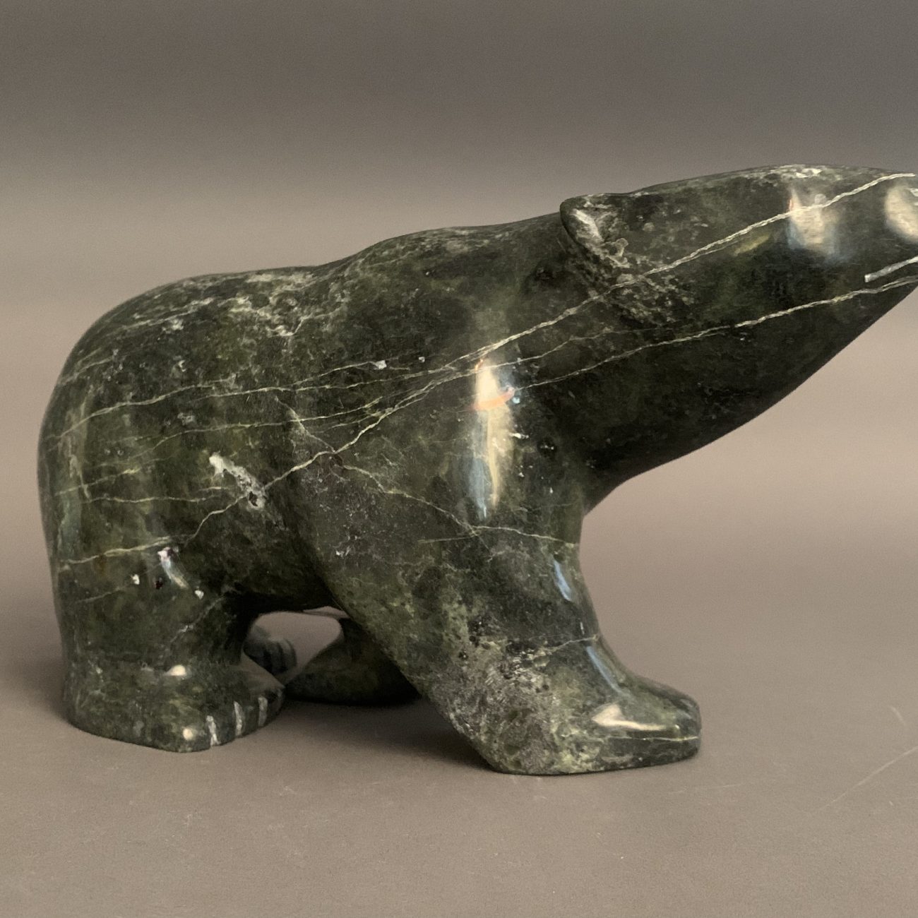 Walking Bear _ Ohito Ashoona - Baffin Inuit Art
