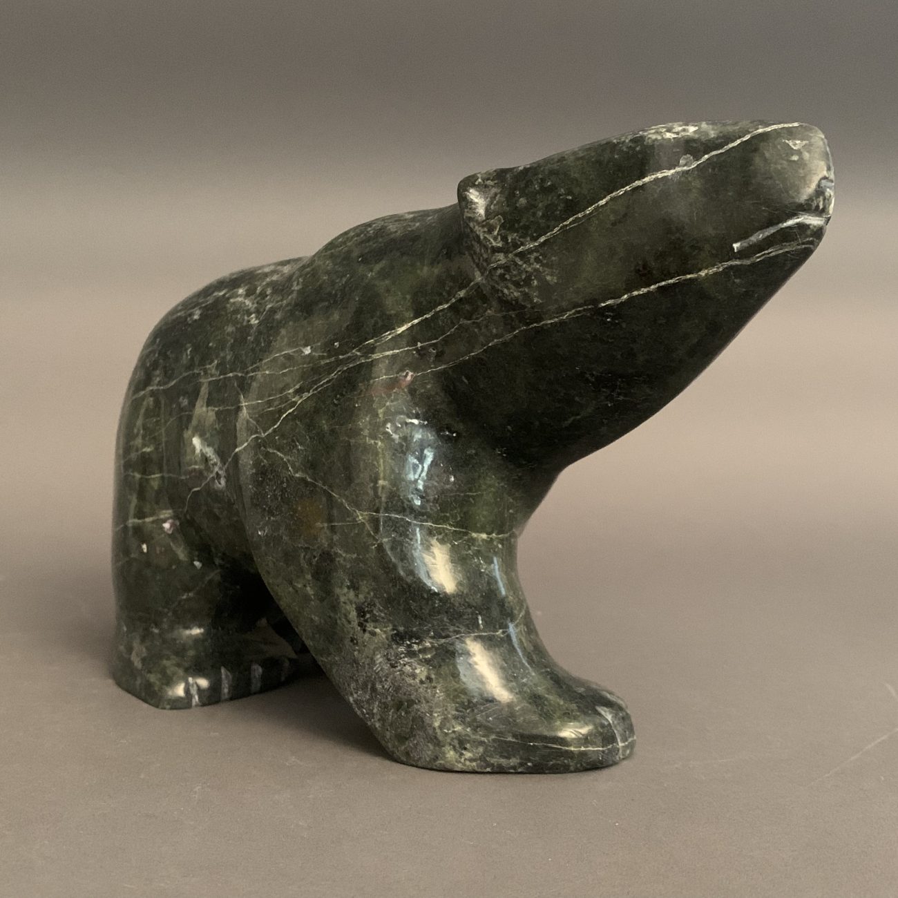 Walking Bear _ Ohito Ashoona - Baffin Inuit Art