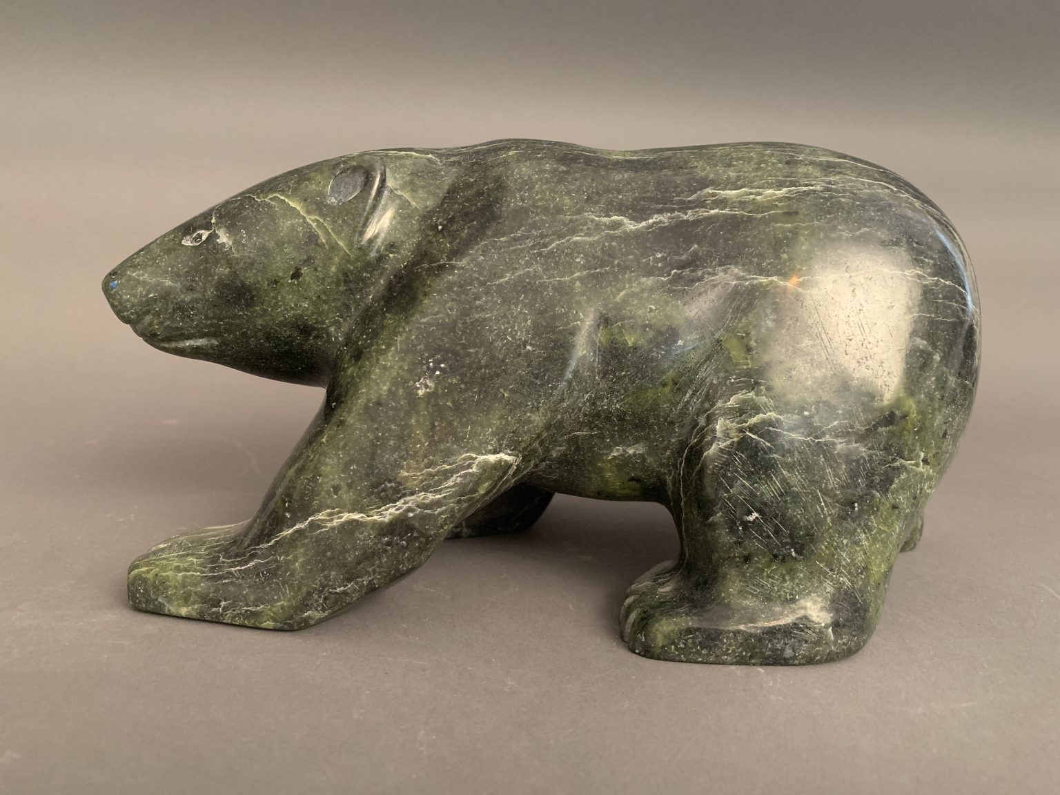 Walking Bear _ Ohito Ashoona - Baffin Inuit Art