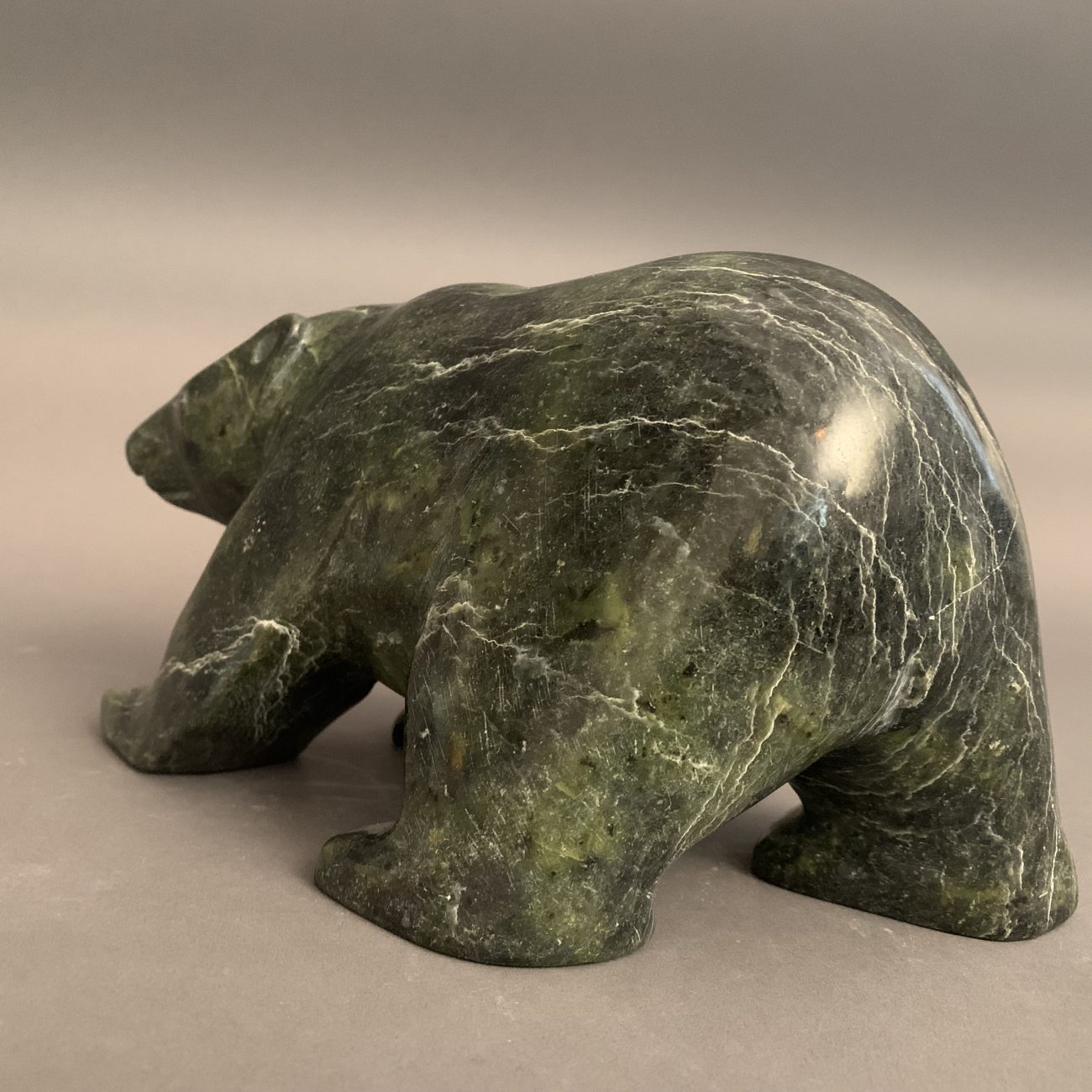 Walking Bear _ Ohito Ashoona - Baffin Inuit Art