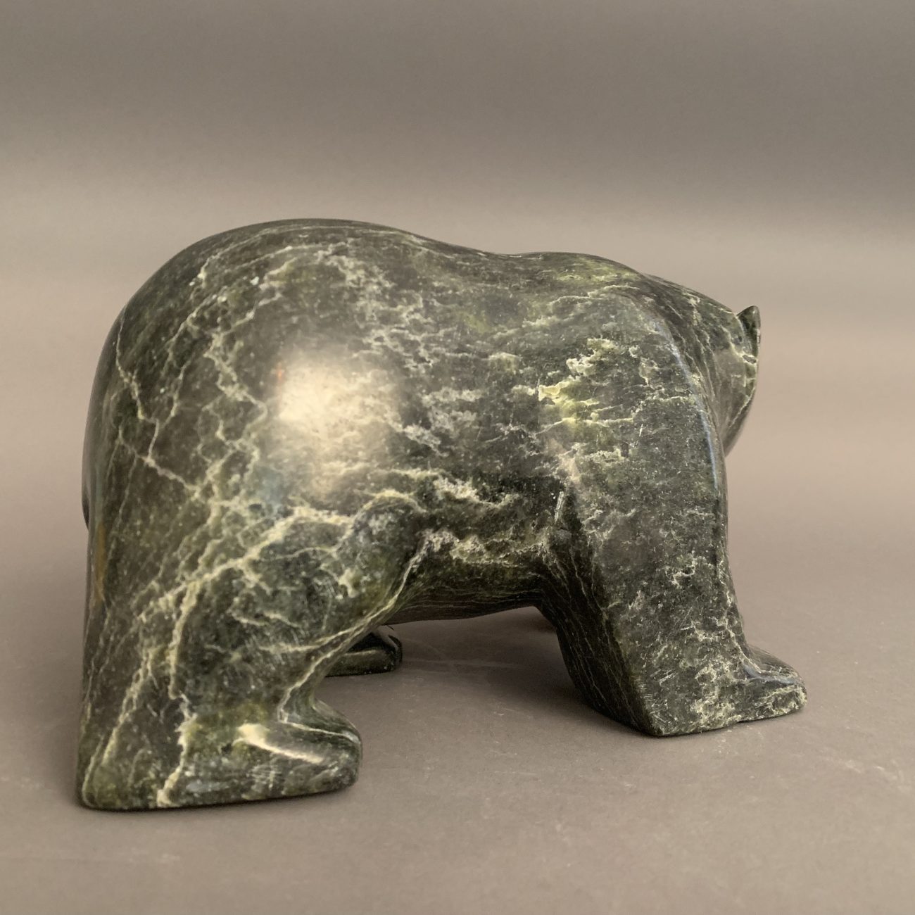 Walking Bear _ Ohito Ashoona - Baffin Inuit Art