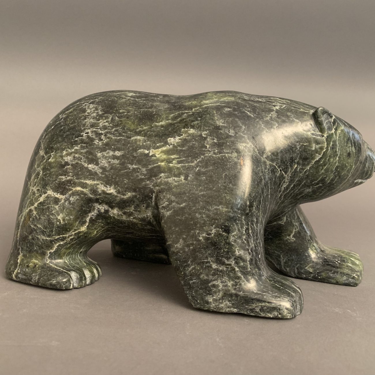 Walking Bear _ Ohito Ashoona - Baffin Inuit Art