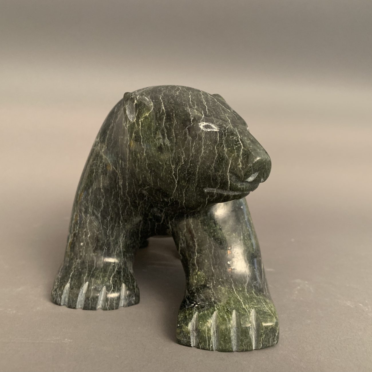 Walking Bear _ Ohito Ashoona - Baffin Inuit Art