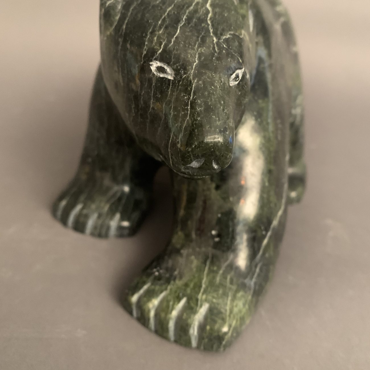 Walking Bear _ Ohito Ashoona - Baffin Inuit Art