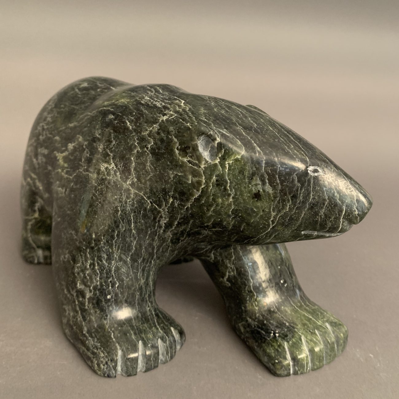 Walking Bear _ Ohito Ashoona - Baffin Inuit Art