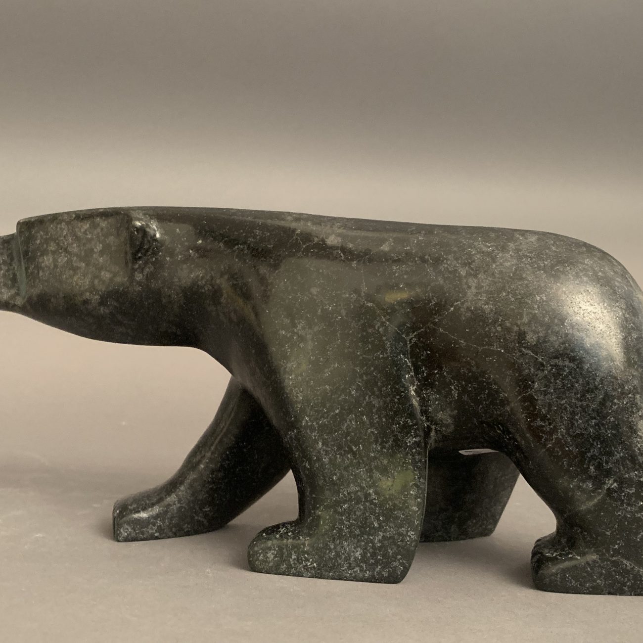 Walking Bear _ Sapa Ashoona - Baffin Inuit Art