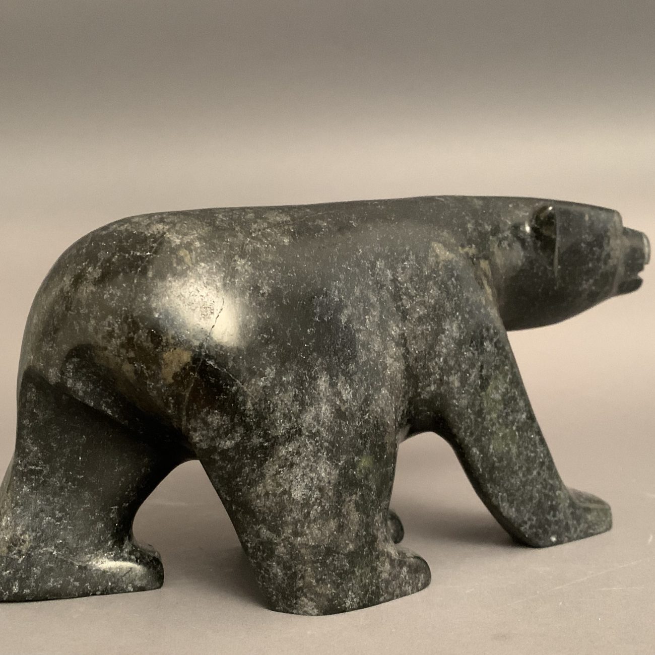 Walking Bear _ Sapa Ashoona - Baffin Inuit Art