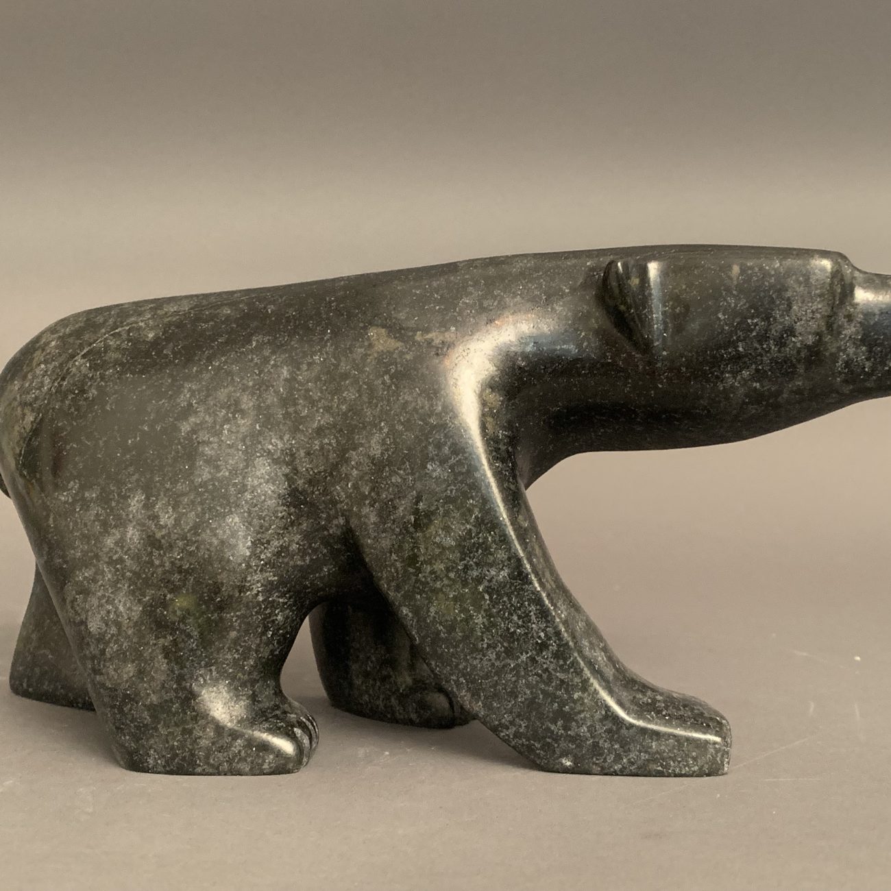 Walking Bear _ Sapa Ashoona - Baffin Inuit Art