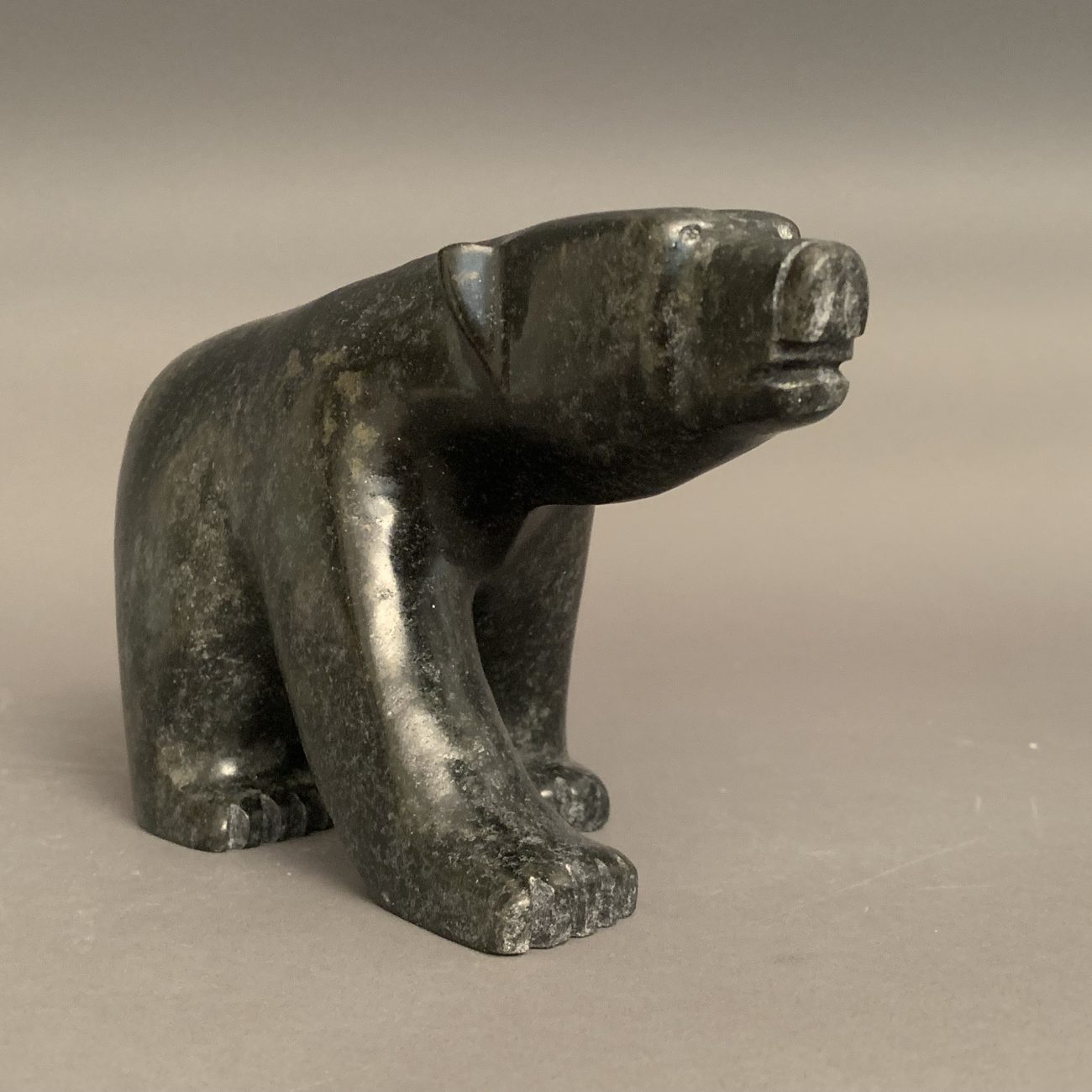 Walking Bear _ Sapa Ashoona - Baffin Inuit Art