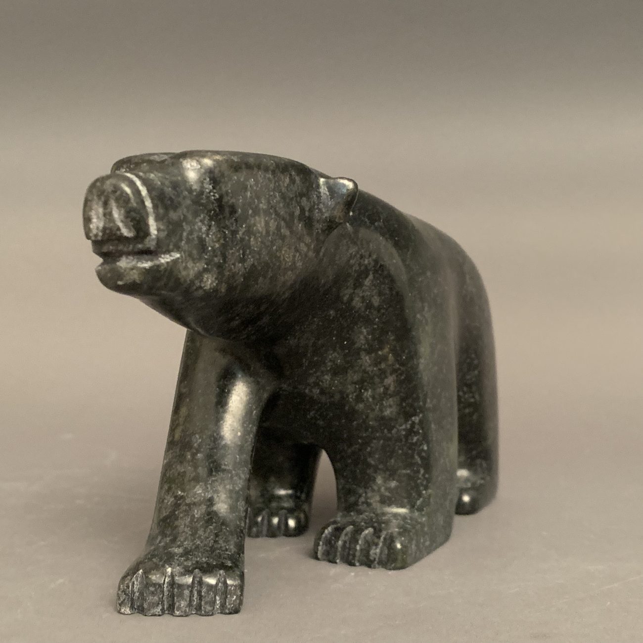 Walking Bear _ Sapa Ashoona - Baffin Inuit Art