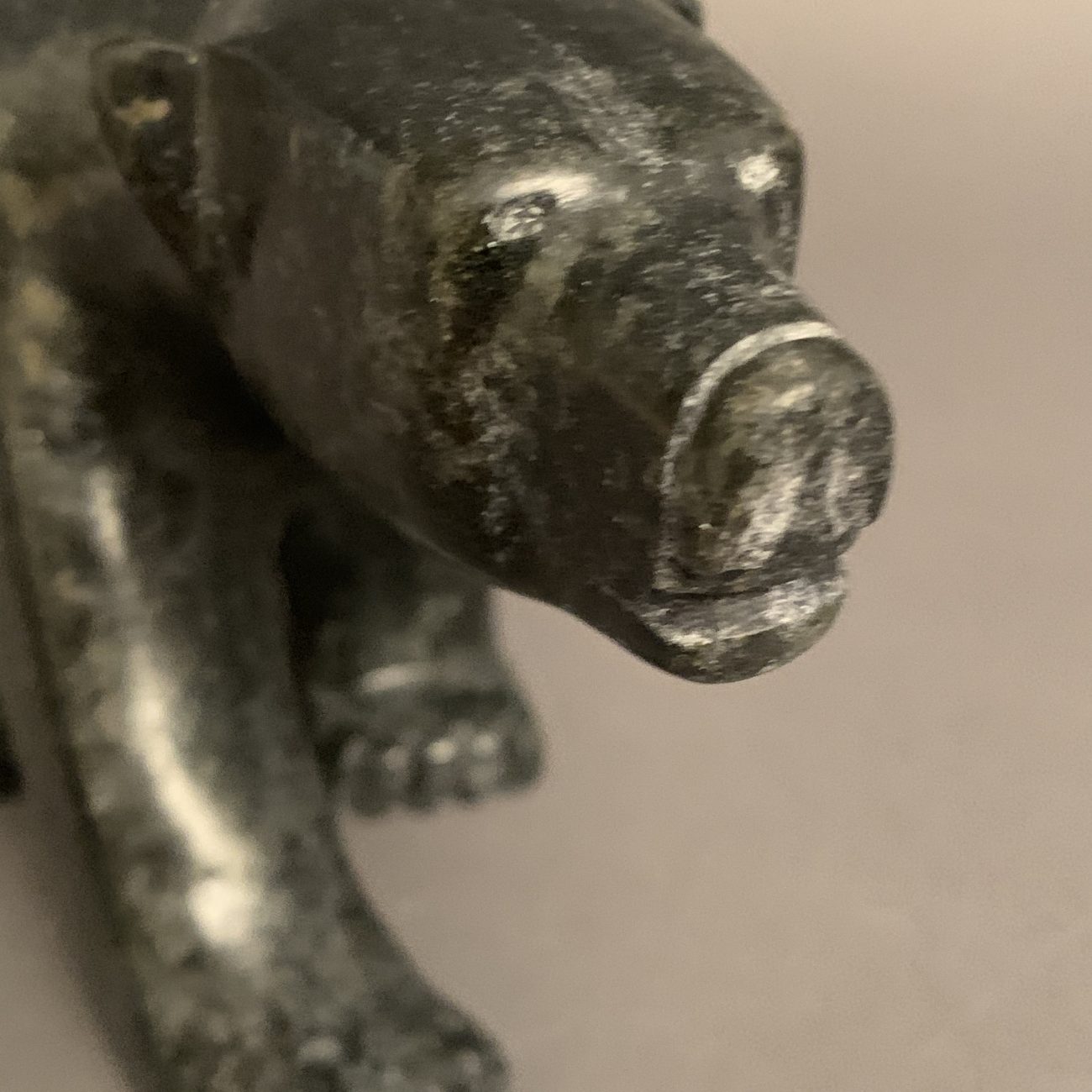 Walking Bear _ Sapa Ashoona - Baffin Inuit Art