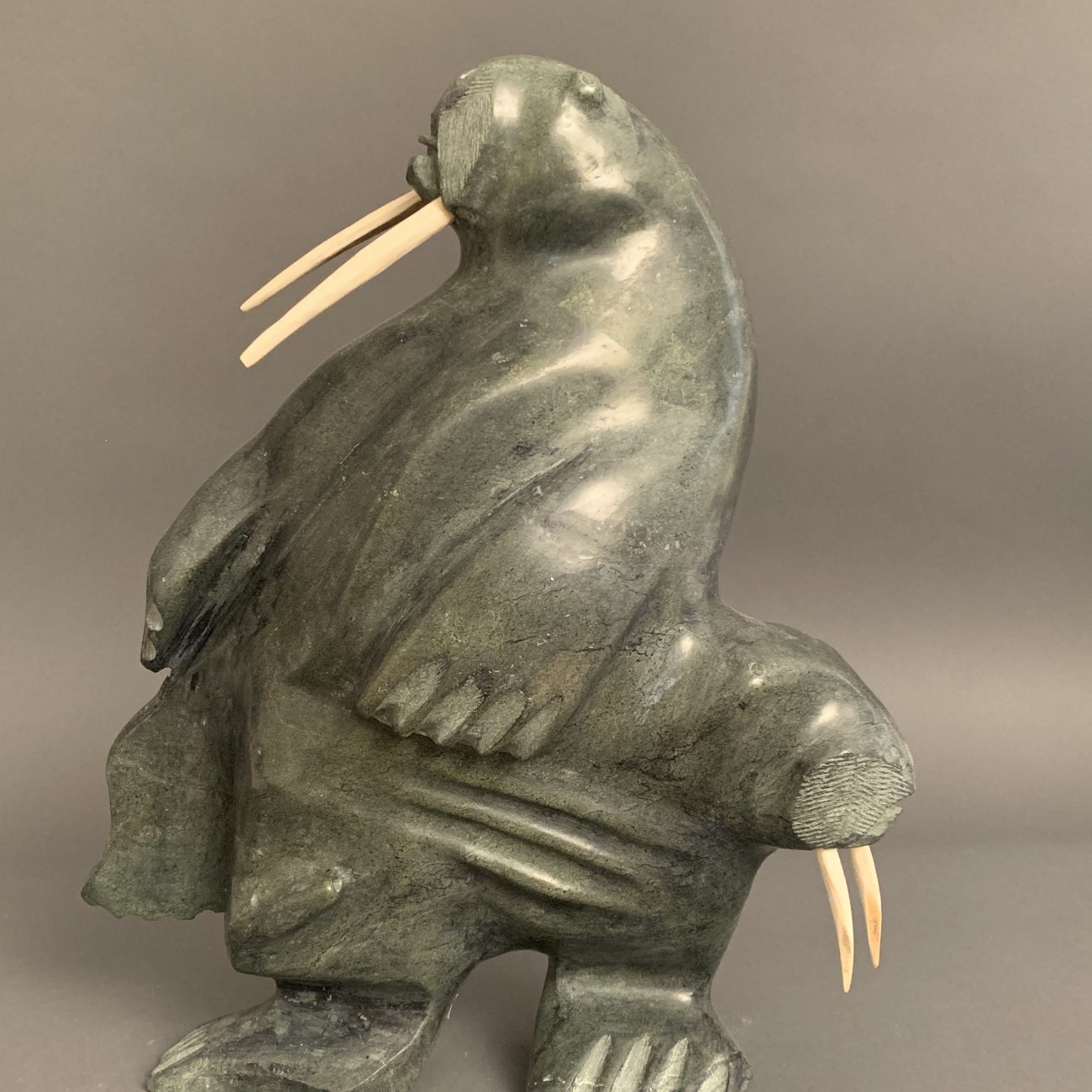walruses - Baffin Inuit Art