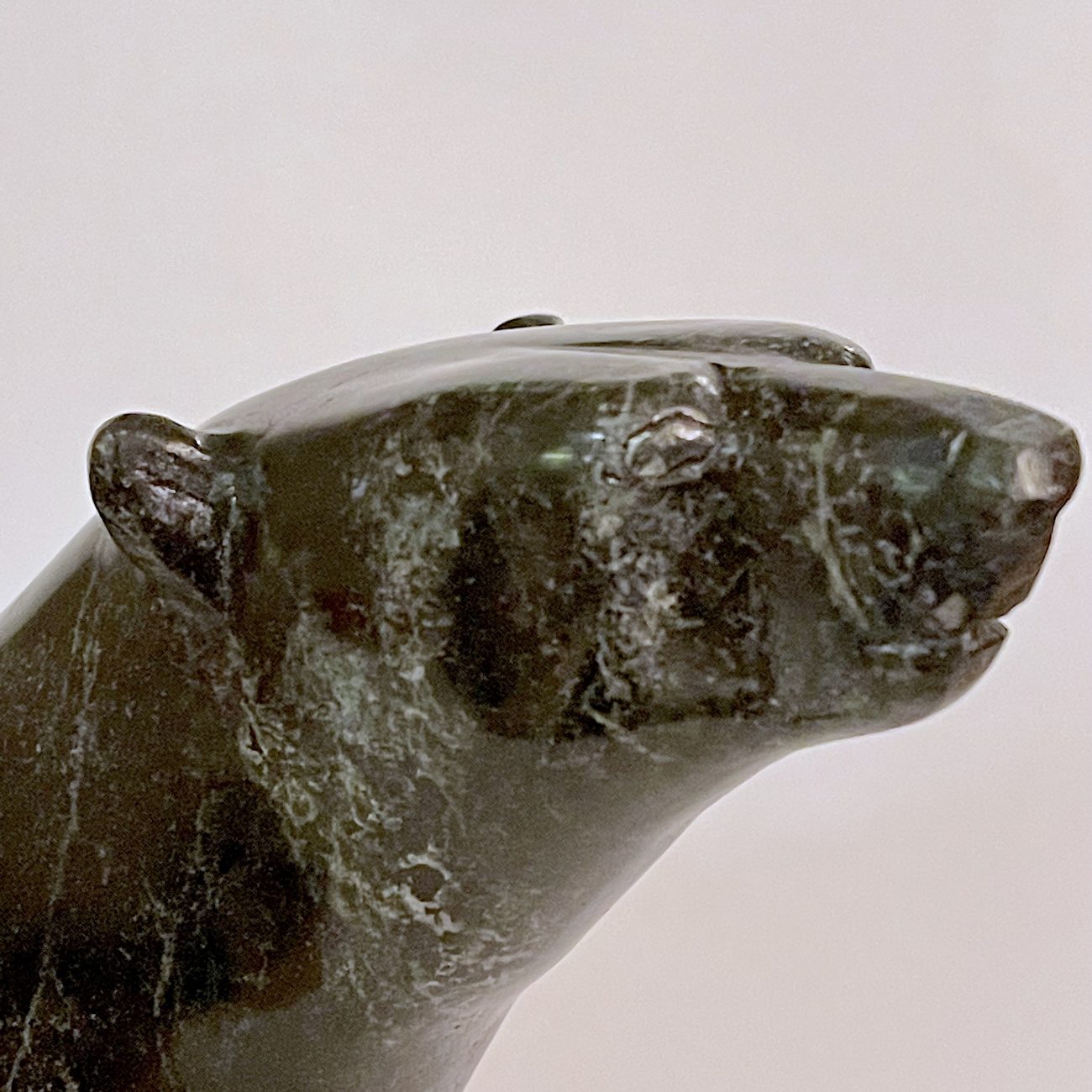 Walking Bear _ Tim Pee - Baffin Inuit Art