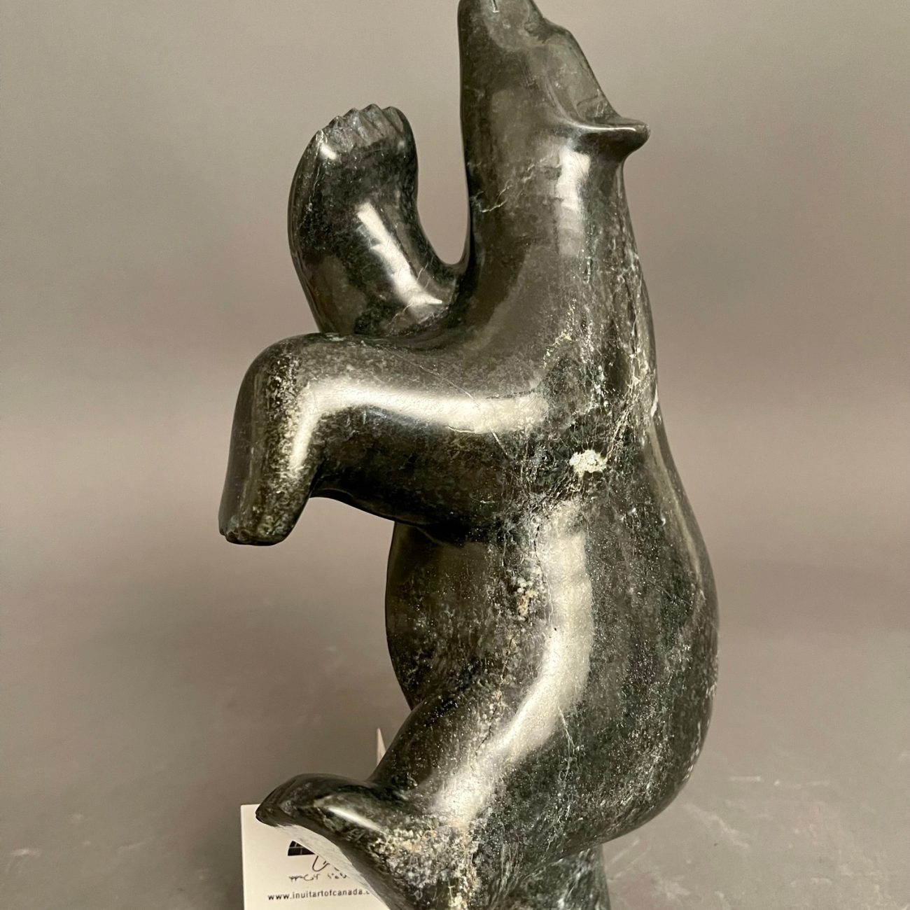 Dancing Bear _ Etelu Adla - Baffin Inuit Art