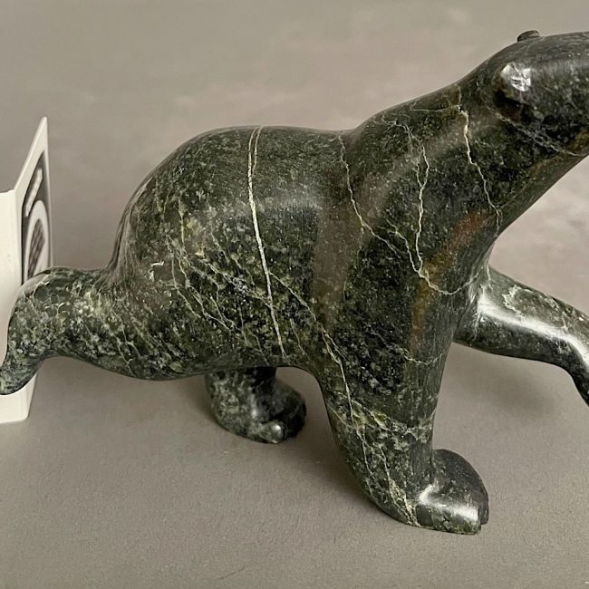 Walking Bear _ Tim Pee - Baffin Inuit Art