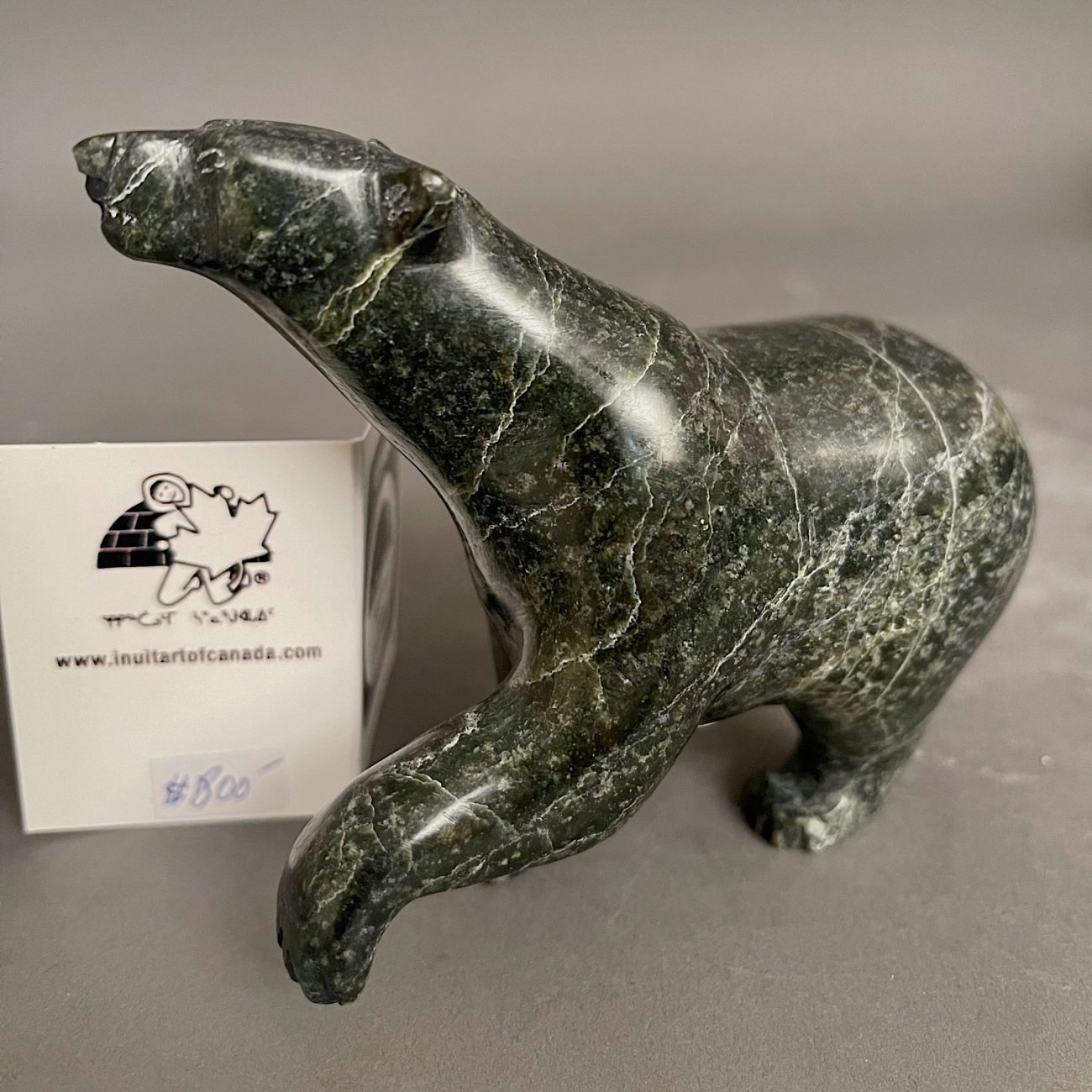 Walking Bear _ Tim Pee - Baffin Inuit Art