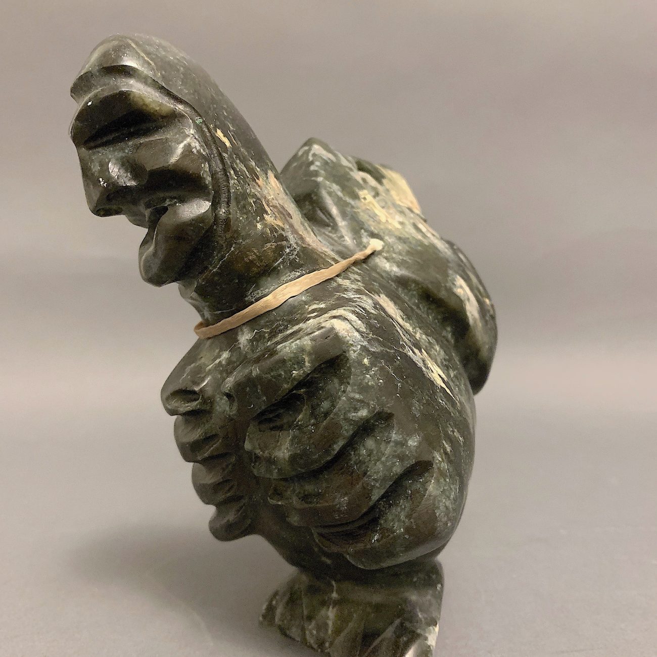 Shaman Carver _ Simon Uttaq - Baffin Inuit Art