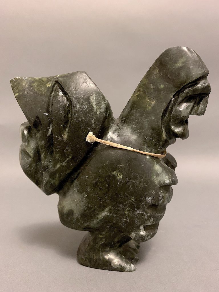 Shaman Carver _ Simon Uttaq - Baffin Inuit Art