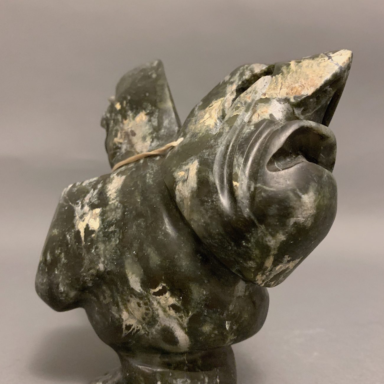 Shaman Carver _ Simon Uttaq - Baffin Inuit Art