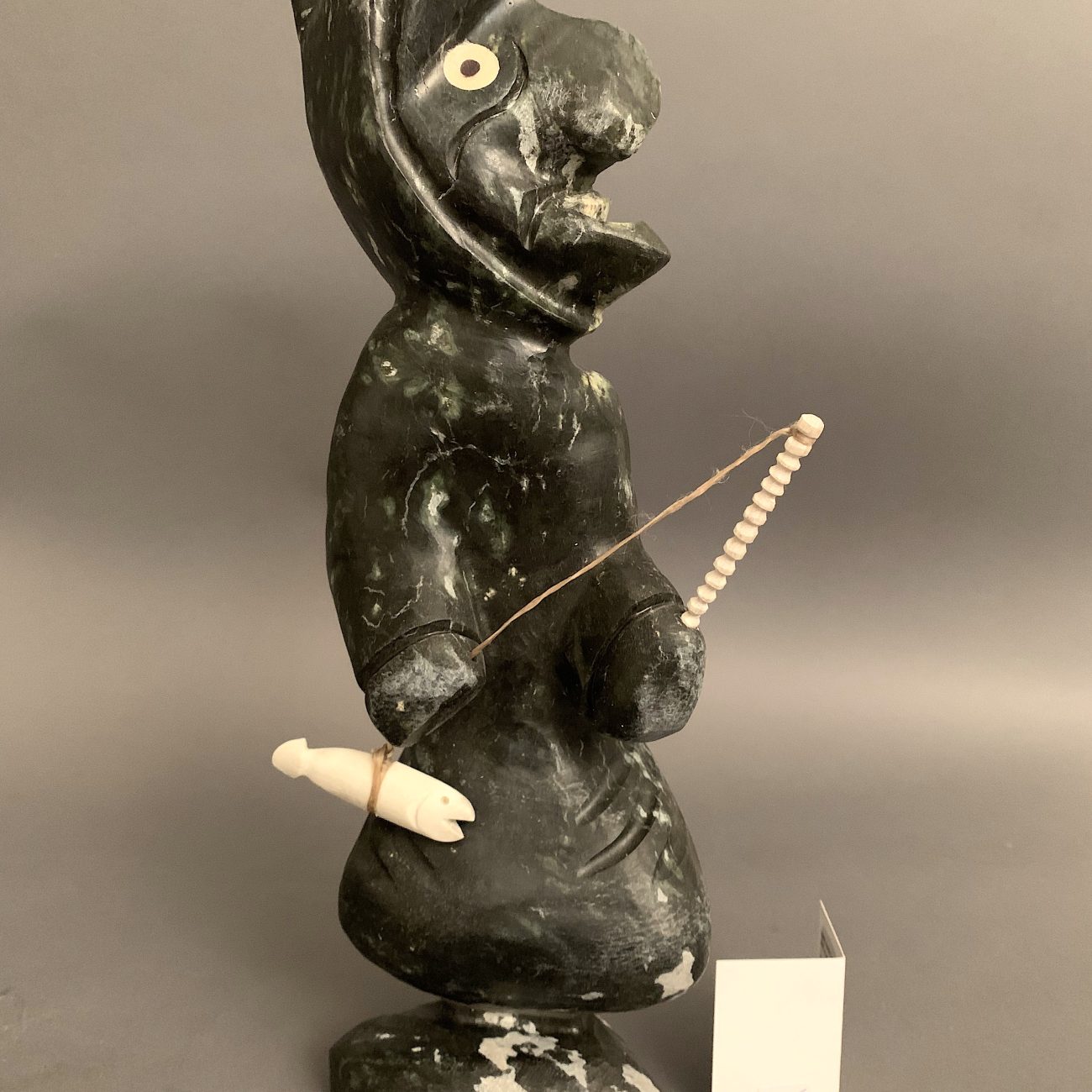 Sea Goddess Fishing_ Simon Uttaq - Baffin Inuit Art