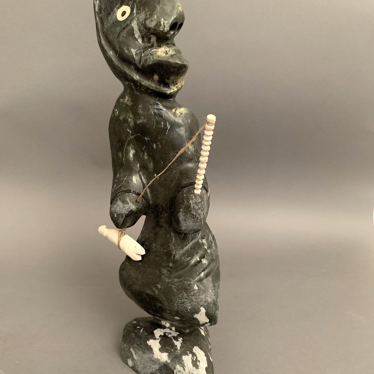 Sea Goddess Fishing_ Simon Uttaq - Baffin Inuit Art