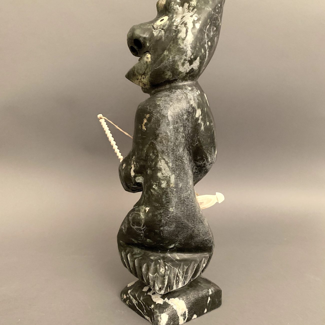 Sea Goddess Fishing_ Simon Uttaq - Baffin Inuit Art