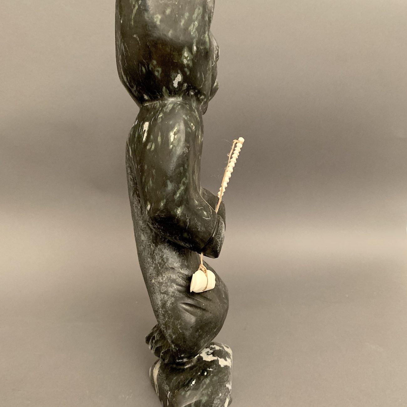 Sea Goddess Fishing_ Simon Uttaq - Baffin Inuit Art