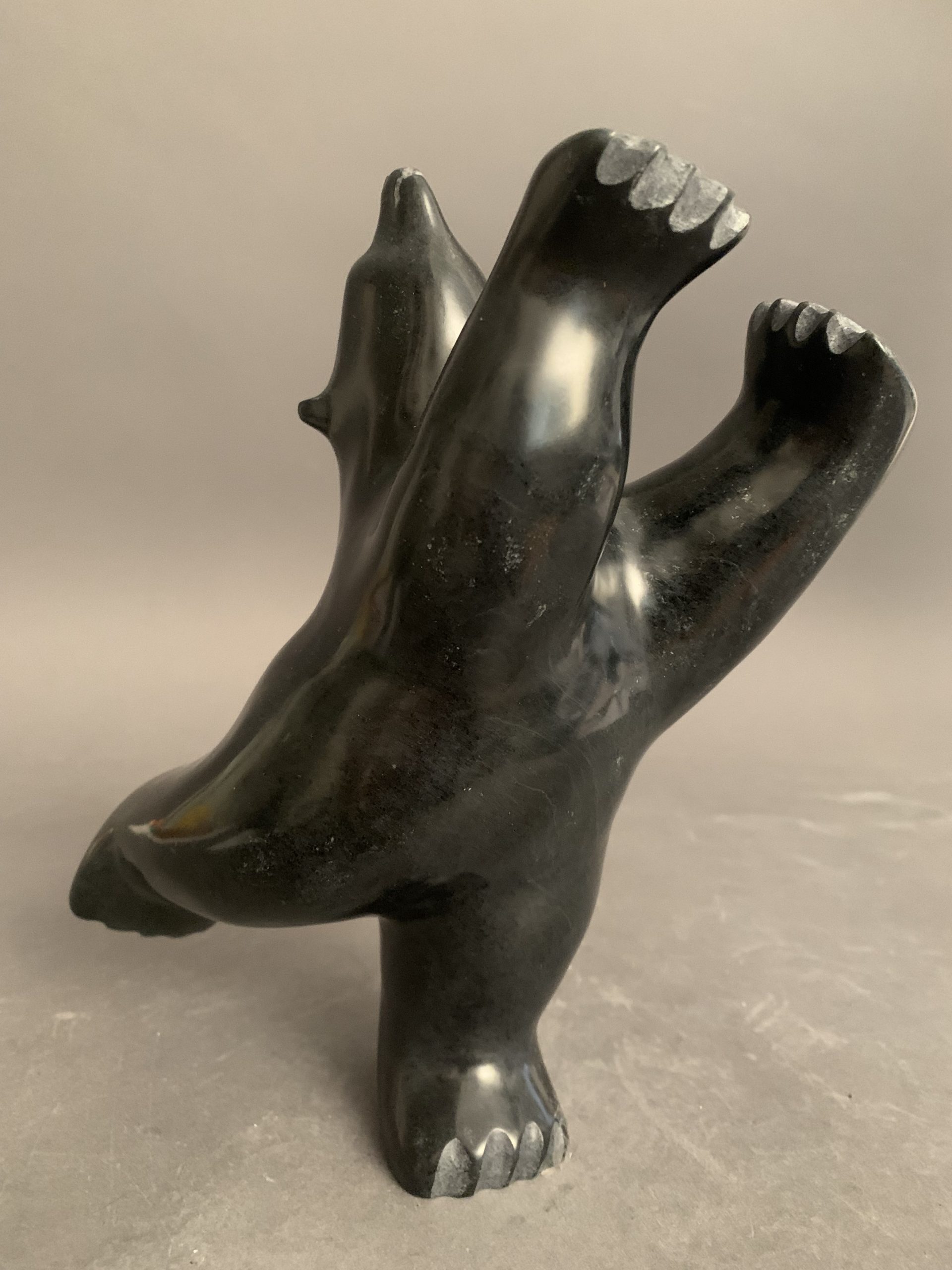 Dancing Bear _ Johnny Manning - Baffin Inuit Art