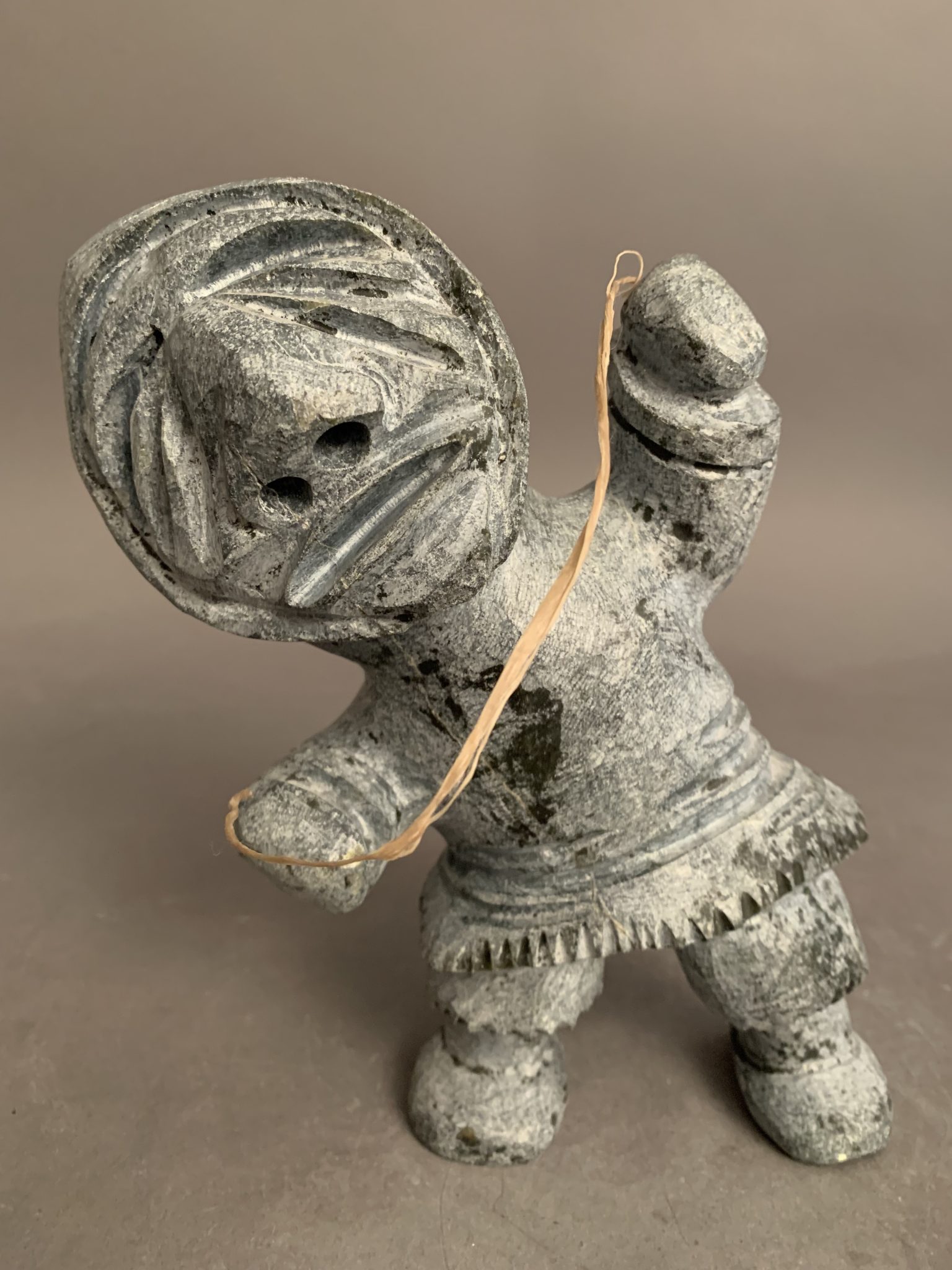 Dancing Inuk _ Simon Uttaq - Baffin Inuit Art