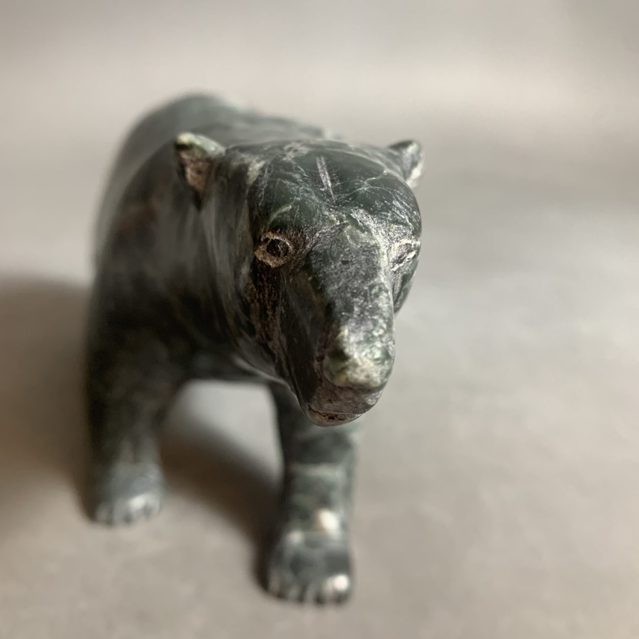 Walking Bear _ Tim Pee - Baffin Inuit Art