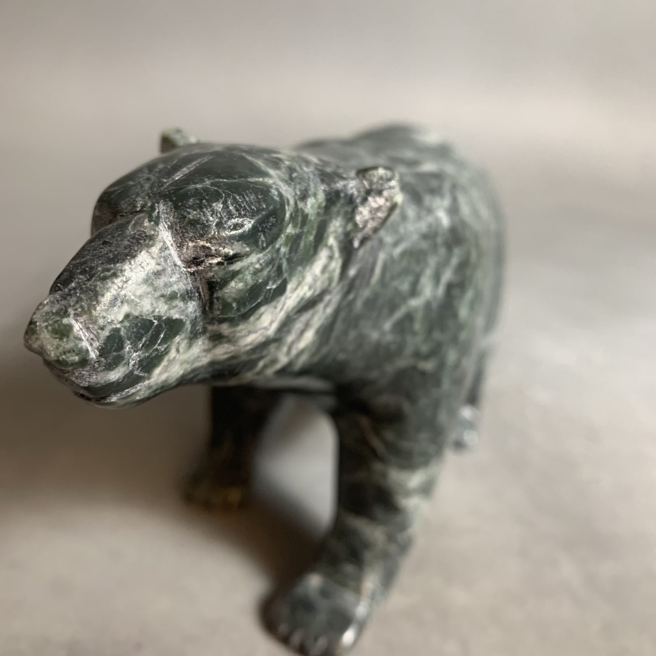 Walking Bear _ Tim Pee - Baffin Inuit Art