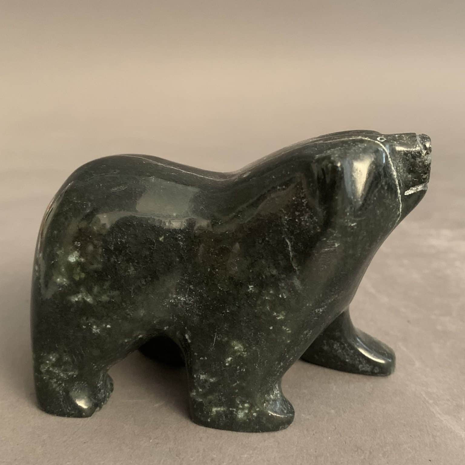 Walking Bear _ Malitu Akesuk - Baffin Inuit Art